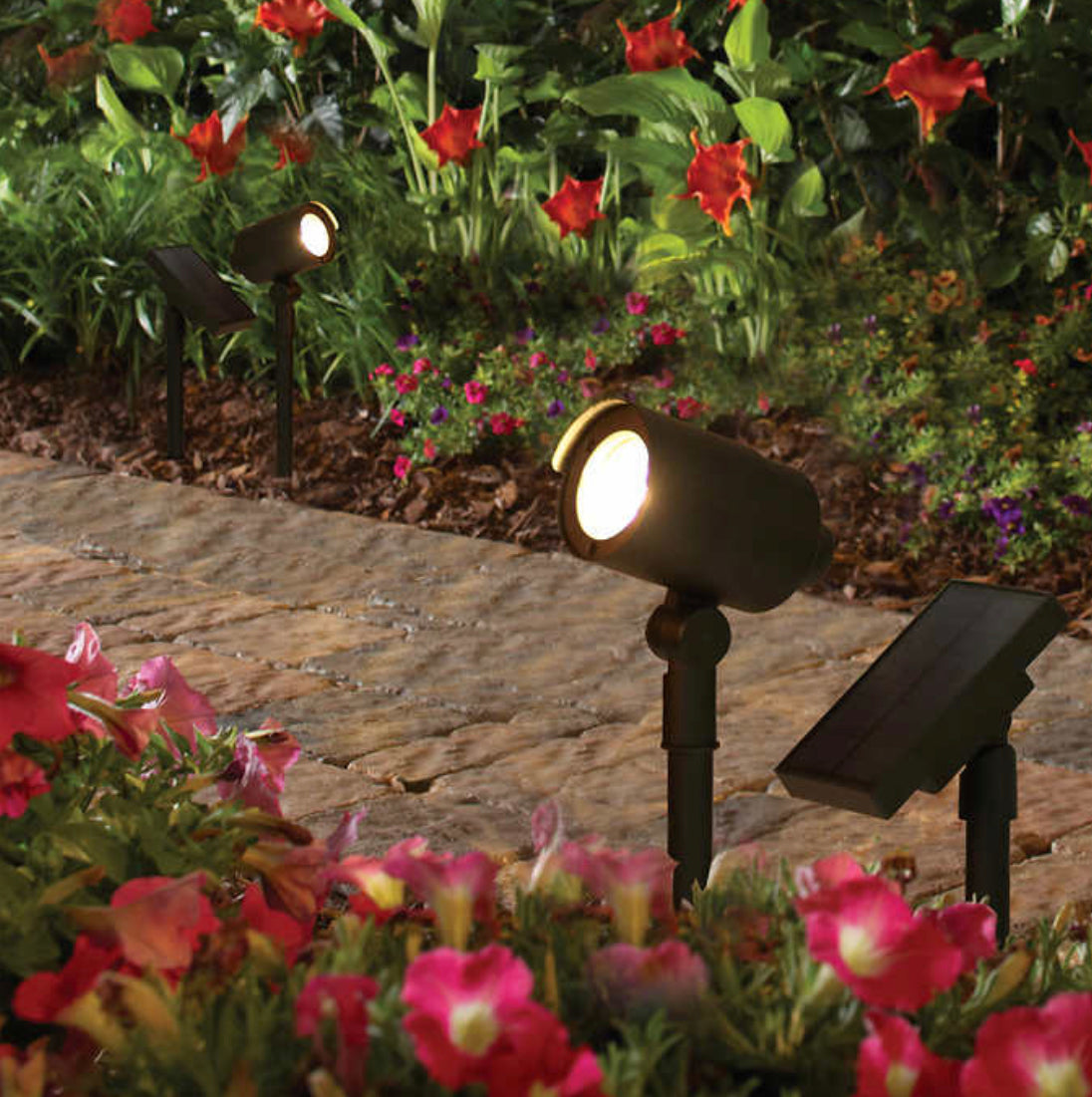 SmartYard Smart Focus 100/60 Lumen Spot Light with Remote Solar Panel ...