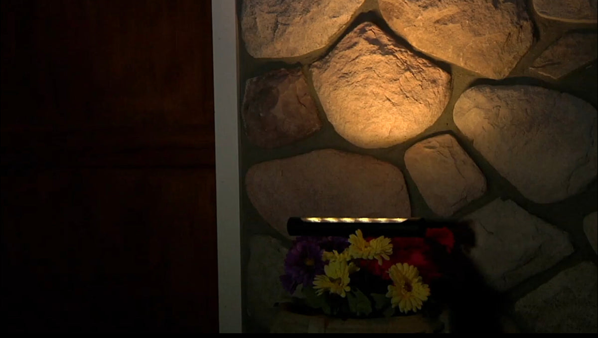 Energizer Set of 2 65 Lumen Solar Light Bar w/ Remote Panel – Outdoor ...