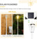 SmartYard 77" Solar Lamp Post Light, Waterproof Aluminum And Glass Out ...