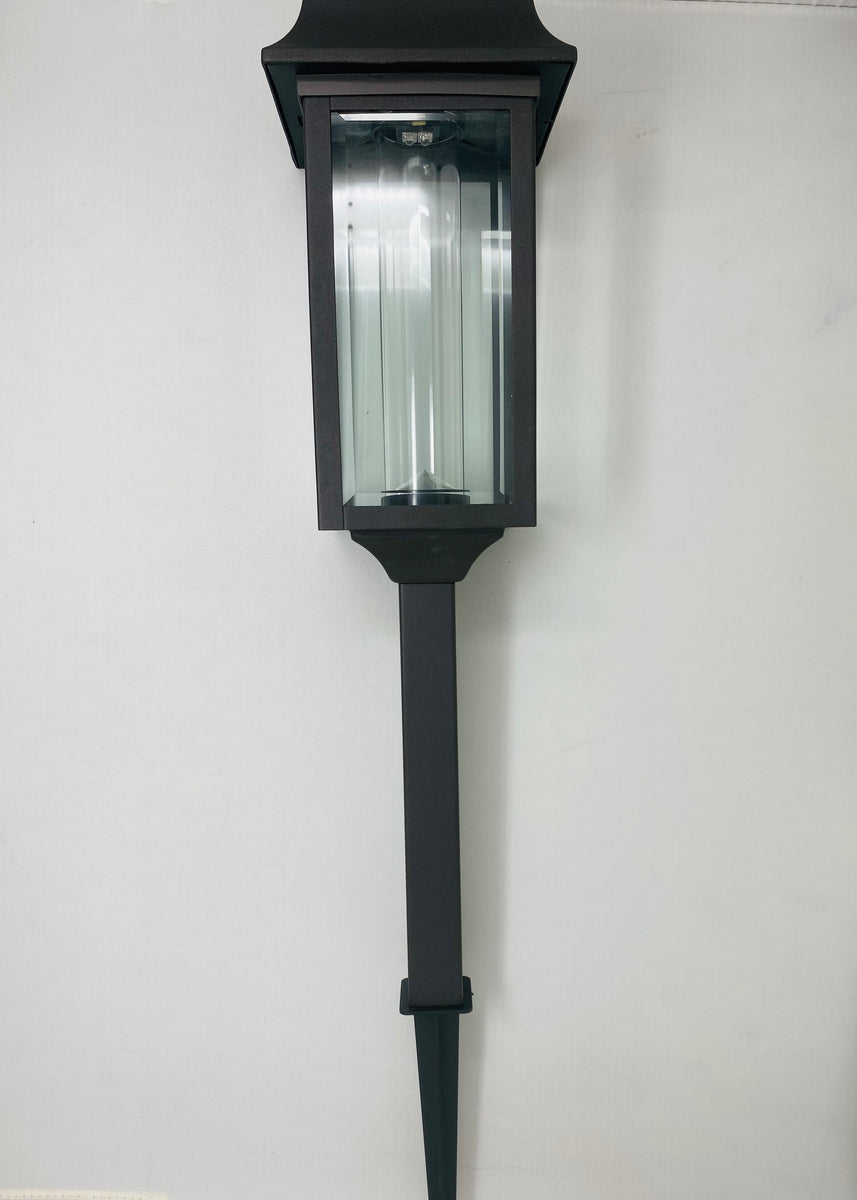 High-End SmartYard Tall Solar Lights Square 40 Lumen -Set of 6 ...